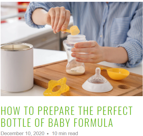 🧑‍🍼 How to Prepare the Perfect Bottle of Formula